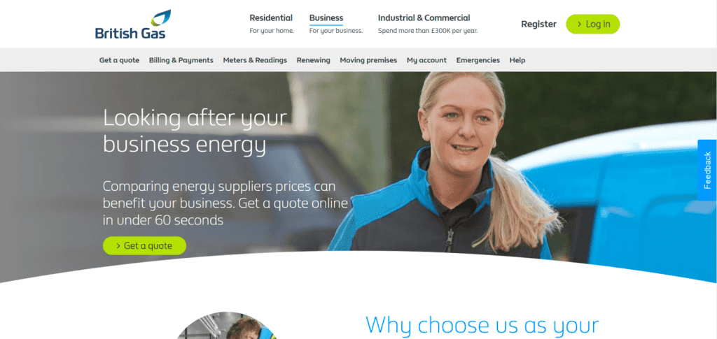British Gas Business Energy Review 2026