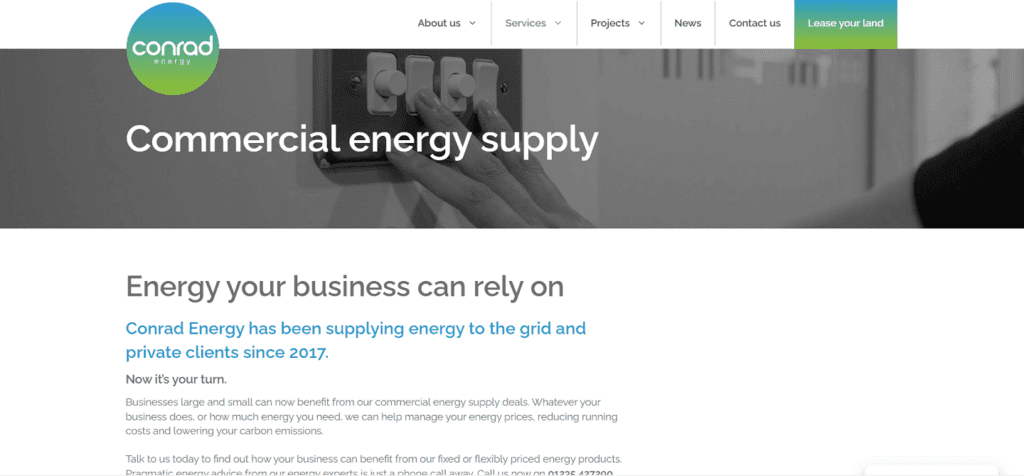 Conrad Energy Business Energy Review 2025