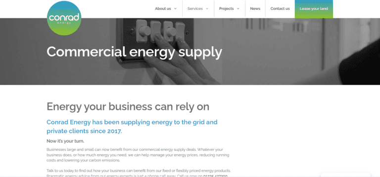 Conrad Energy Business Energy Review 2025