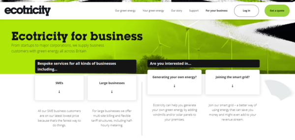 Ecotricity Business Energy Review 2026