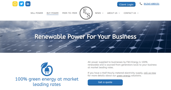 F&S Energy Business Energy Review 2025