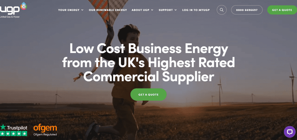 United Gas & Power Business Energy Review 2026